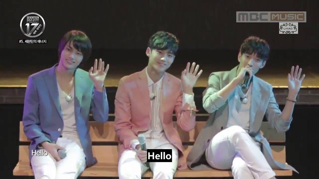 [中字]150516 Seventeen 세븐틴 C Team - Hello [Seventeen Project Ep.5] - YouTube