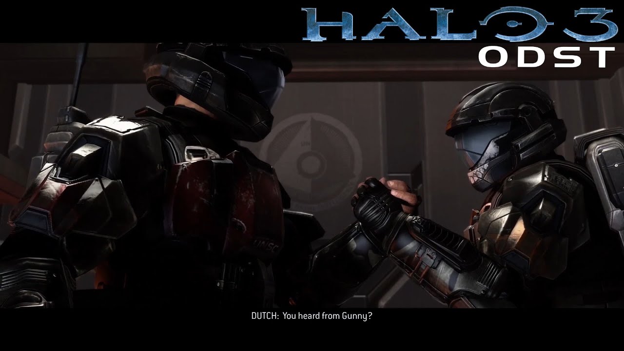 Halo 3: ODST - Mickey & Dutch Meet Up 1080p - YouTube