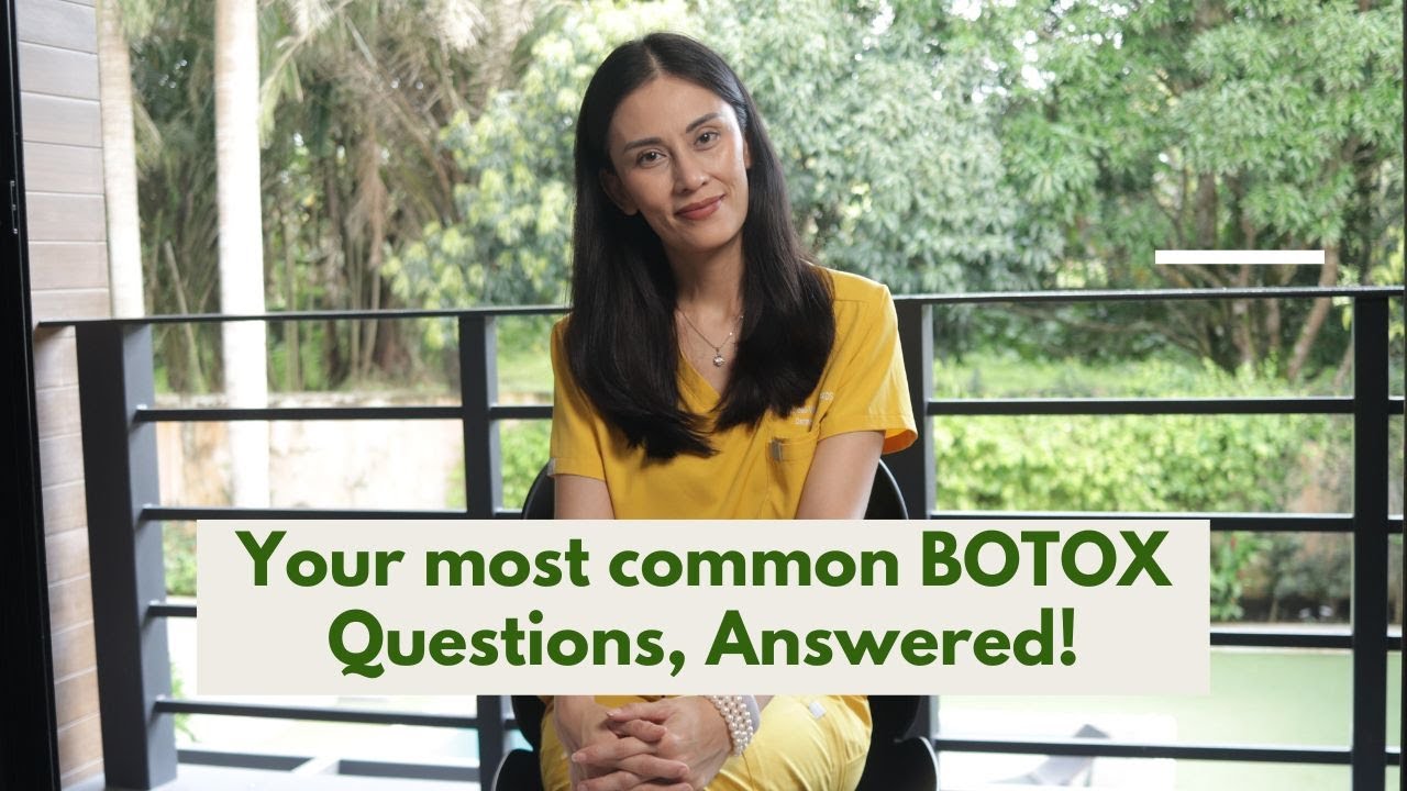 Your Most Common BOTOX Questions, Answered! | Dr Gaile Robredo-Vitas ...