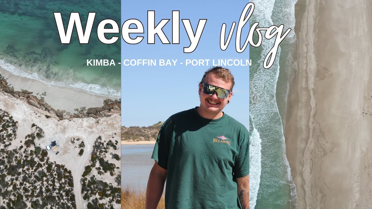 Weekly VLOG | We visited PORT LINCOLN!! Did a GREAT WHITE take our bait ...