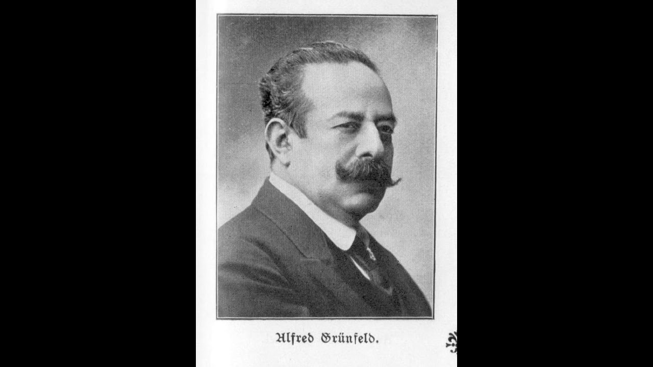 Alfred Grünfeld: Causerie. - YouTube