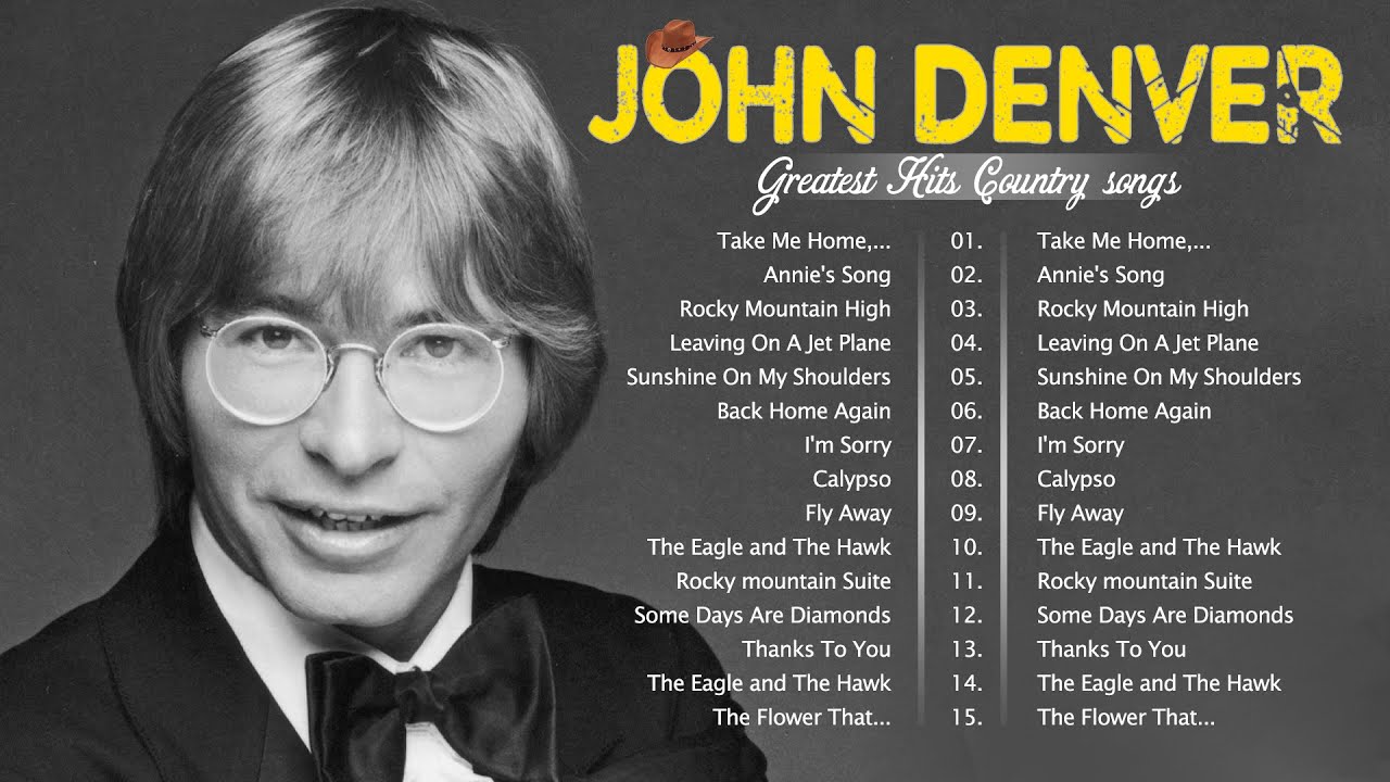 John Denver Greatest Hits Full Album - Best Songs Of John Denver ...