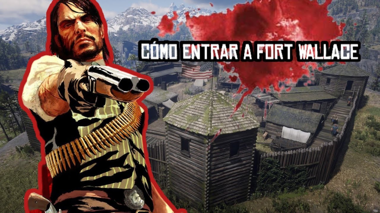 Red dead redemption 2 - Como entrar a Fort Wallace - YouTube