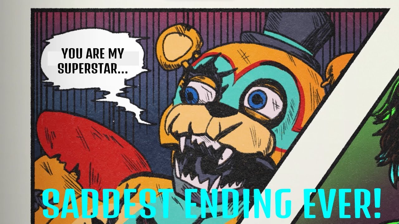 THIS WAS THE SADDEST ENDING EVER!!! (VANNY ending) Five nights at ...