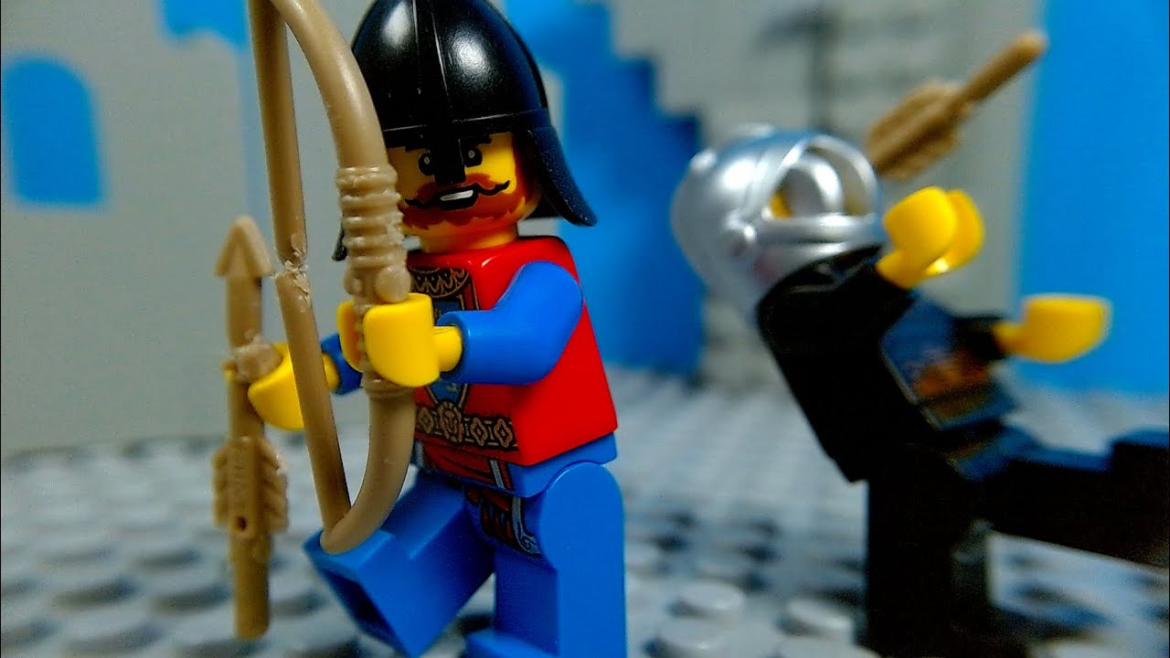 Bow and Arrow Tests | LEGO Stop-Motion - YouTube