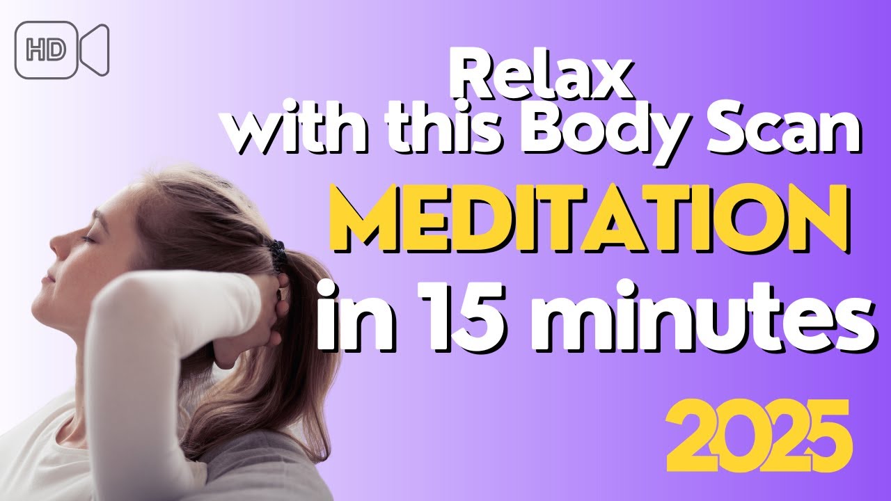 STRESSED? Relax with this Lofi BODY SCAN Meditation in 15 minutes # ...