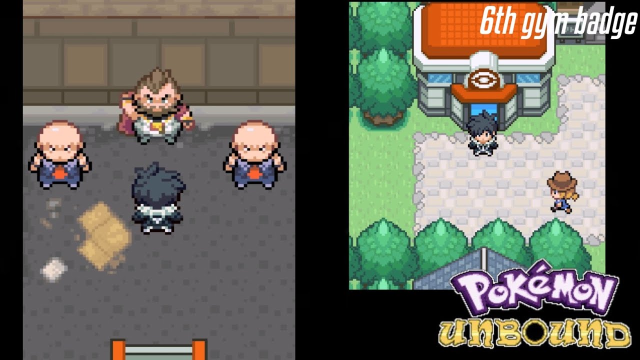 Pokemon unbound walkthrough | 6th gym badge and seaport City - YouTube