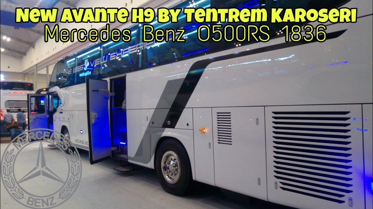 GIIAS 2019 - New Avante H9 Mercedes Benz 0500RS 1836 | Bus SHD Karoseri ...