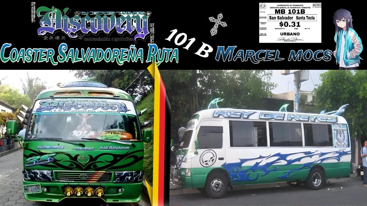 Coaster Salvadoreña Ruta 101B Discovery - YouTube