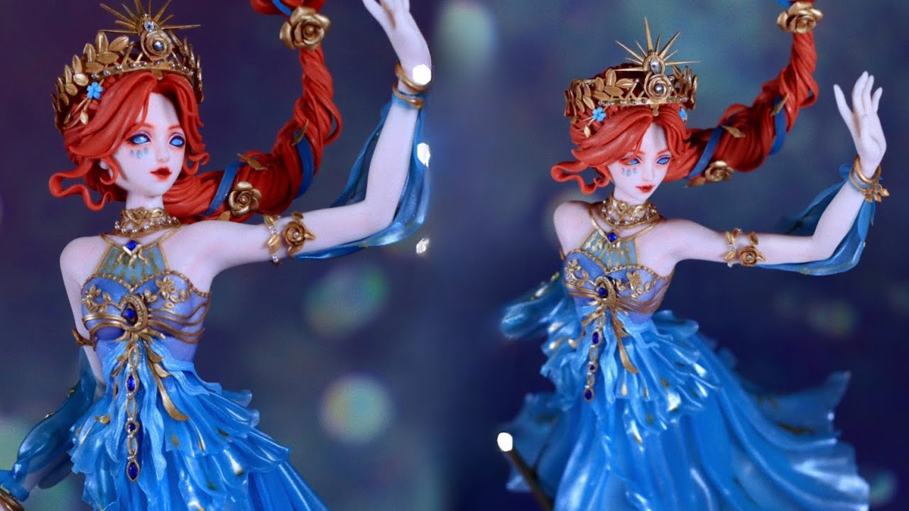 Creating a Beautiful Female Anime Figure Sculpture | Clay Modelling ...