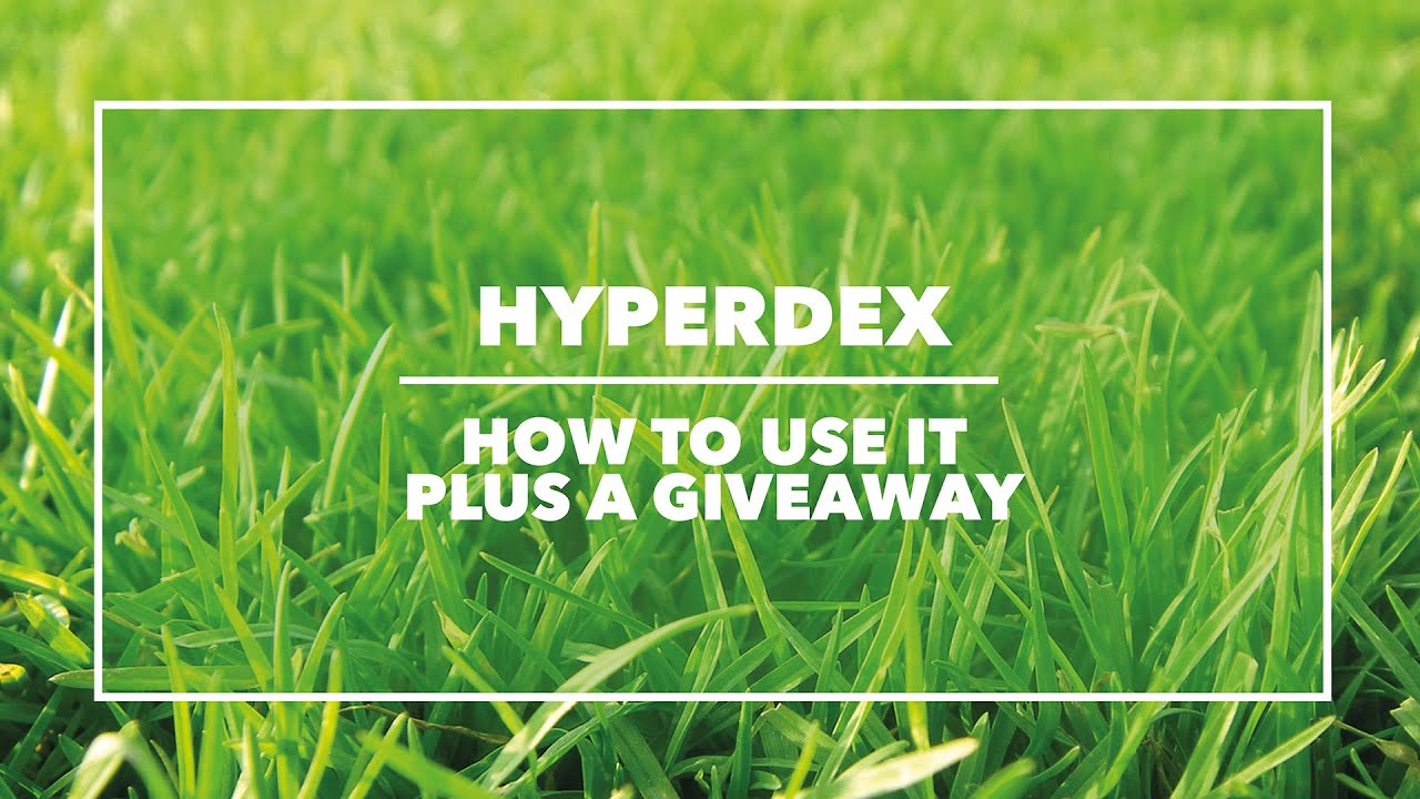 Hyperdex - how to use it (plus a giveaway) - YouTube