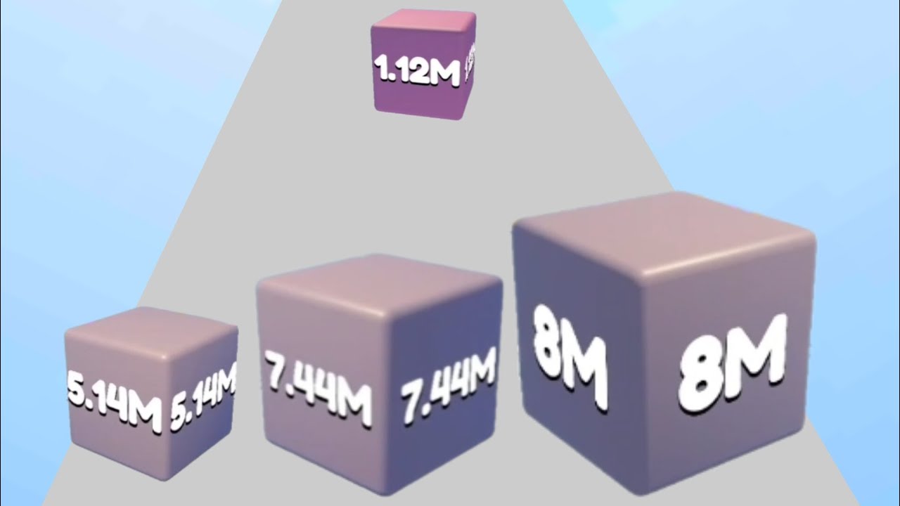 Roblox Block Eating Simulator - I got to 8M by eating the big cubes ...