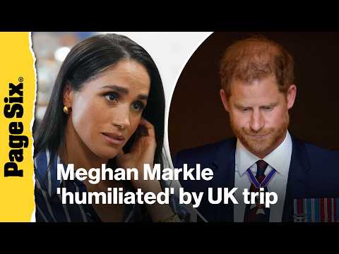 How 'humiliated' Meghan Markle navigated Prince Harry's 'nightmare' UK visit
