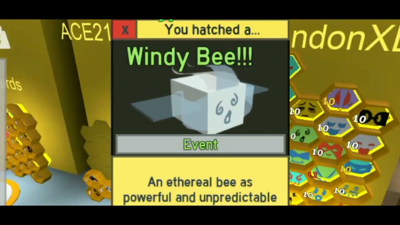 I tamed a windy bee - bee swarm simulator - YouTube