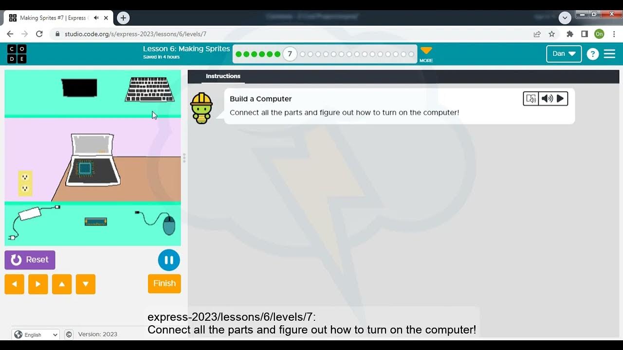 Learn Computer Science - Code.org - express-2023 L6L7 - YouTube