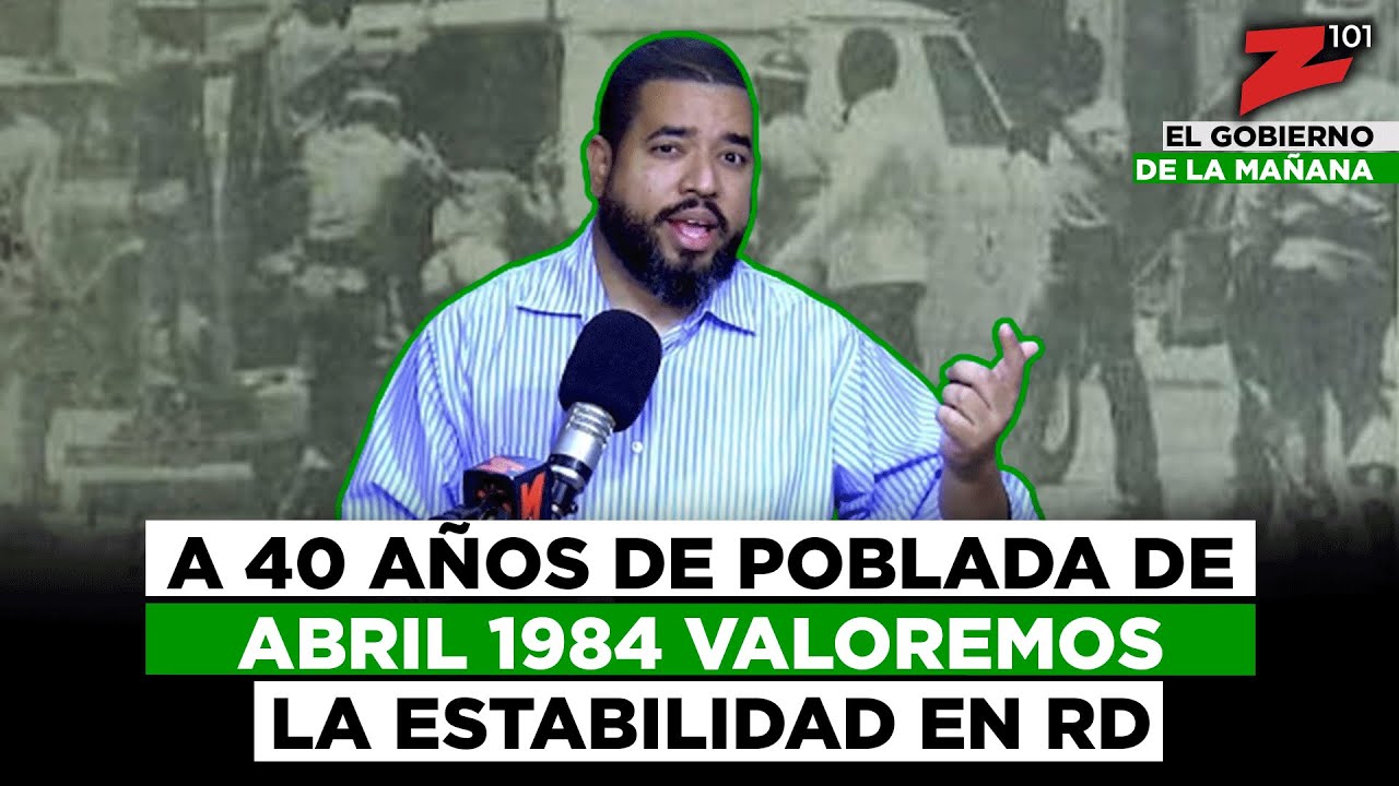 A 40 años de poblada de abril 1984 valoremos la estabilidad y madurez ...