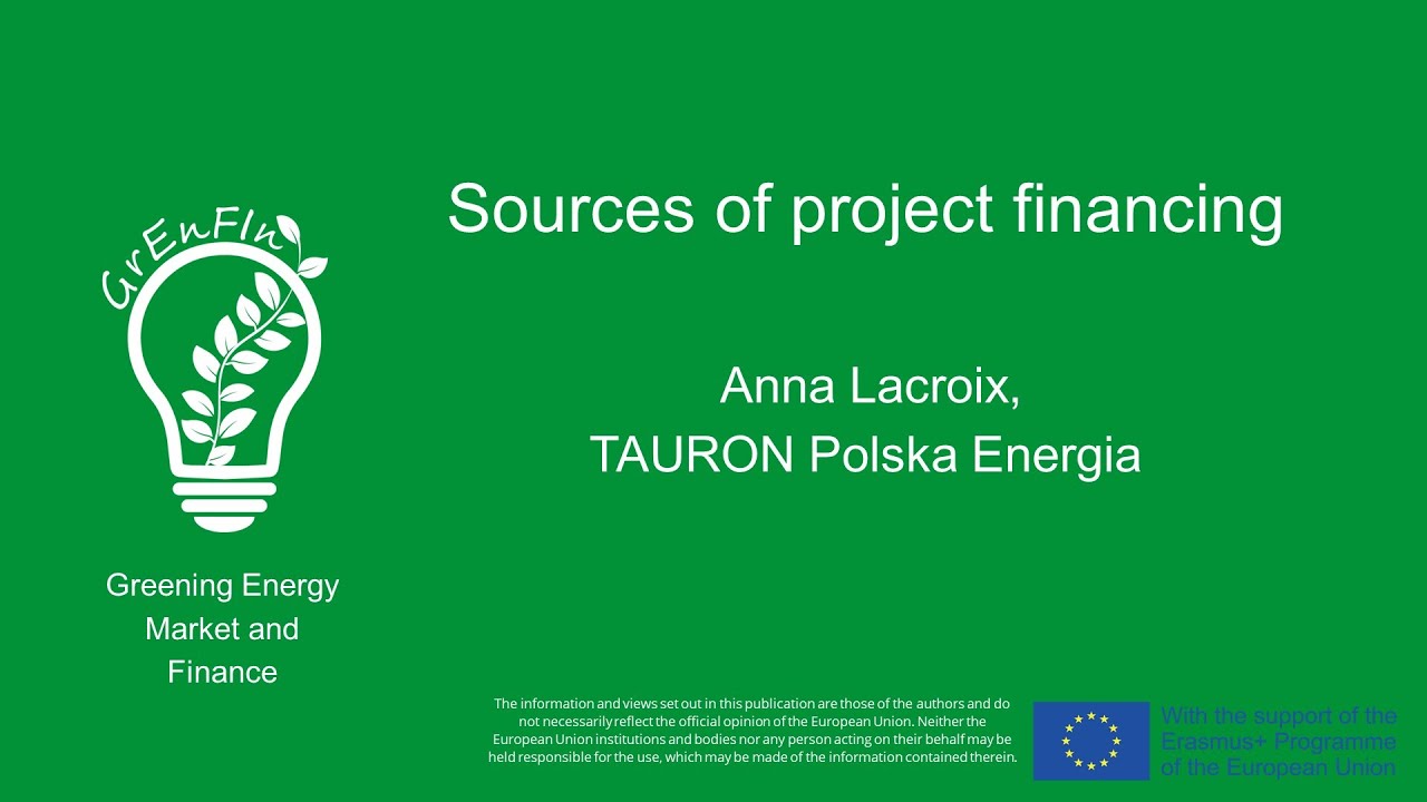 Sources of project financing - YouTube