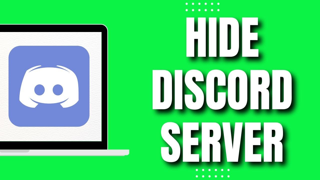 How To Hide Discord Server On Mobile (Quick 2023) - YouTube