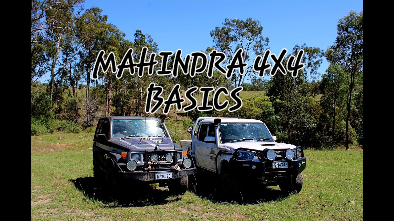 MAHINDRA 4X4 BASICS #4x4india#4x4southafrica #mahindra #india #4x4 #4wd ...