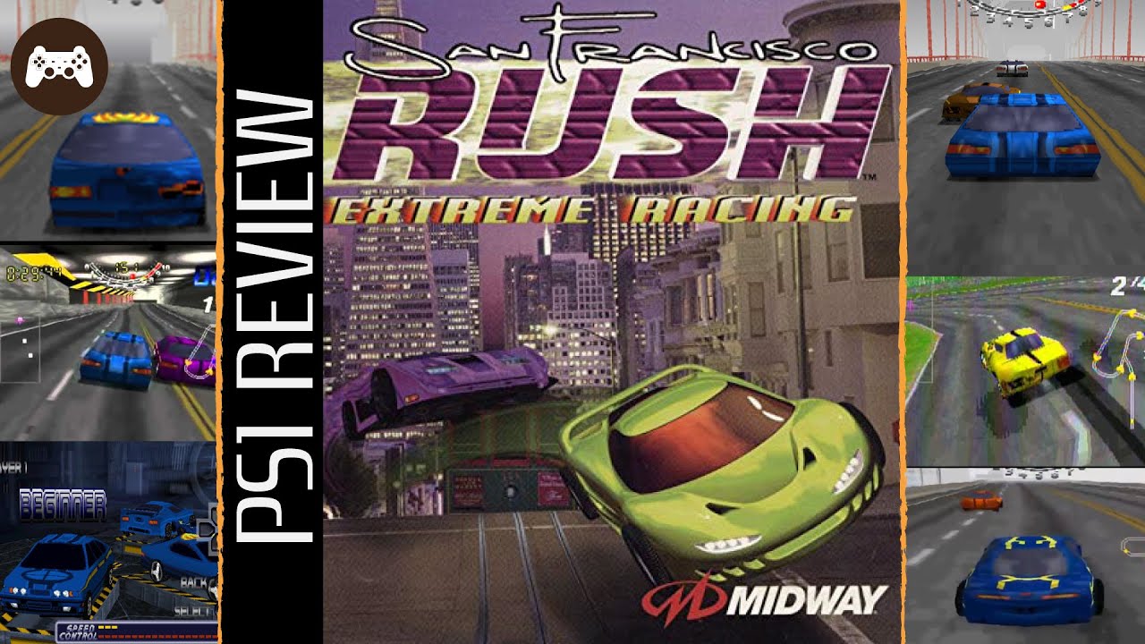 San Francisco Rush Extreme Racing PS1 Review - San Francisco Rush ...