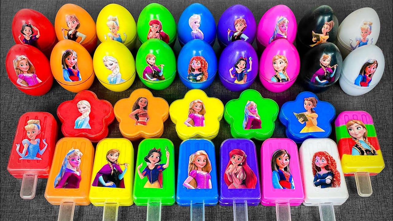 Disney Princess Slime 👑 Discover Elsa and Anna's Magical Slime ...