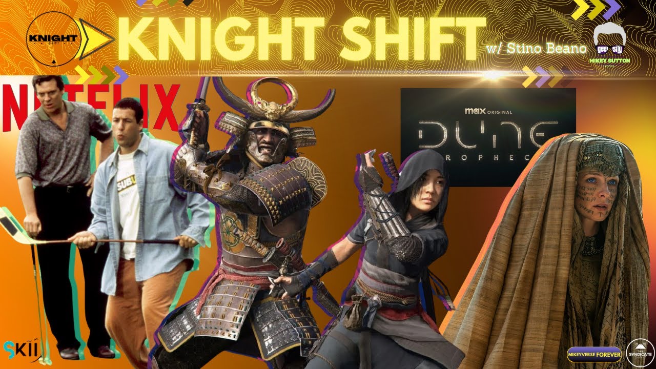 Happy Gilmore 2 @ Netflix!?, New Assassin's Creed Revealed, Dune Prophecy! | #KnightShift w ...