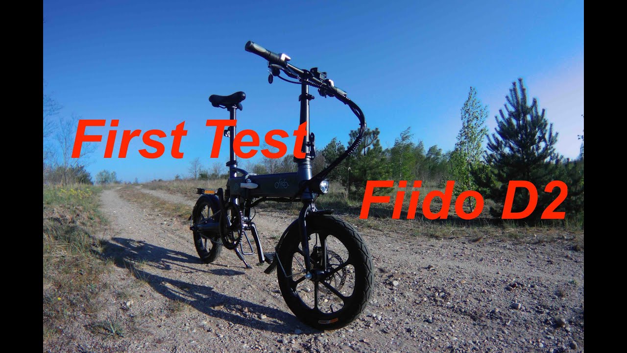 First Test Fiido D2 - YouTube
