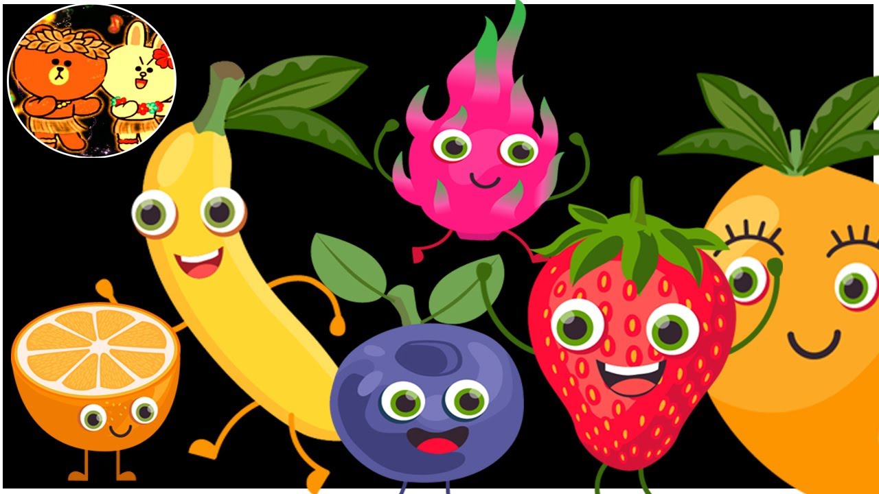Fruit Dance Party for Toddlers | Hey Bear Baby Sensory Video | Fun Time ...