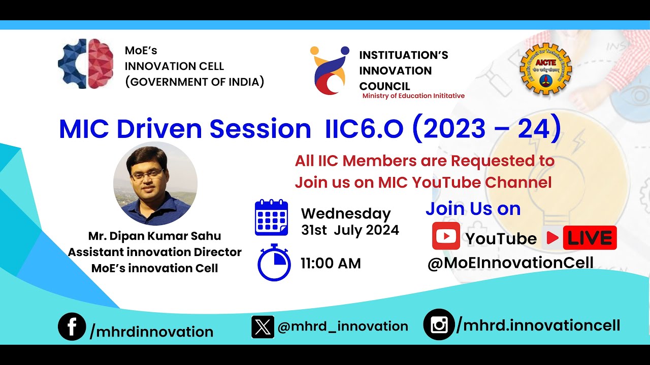 Strengthening IIC Linkages with ATLs and SICs in Schools - YouTube