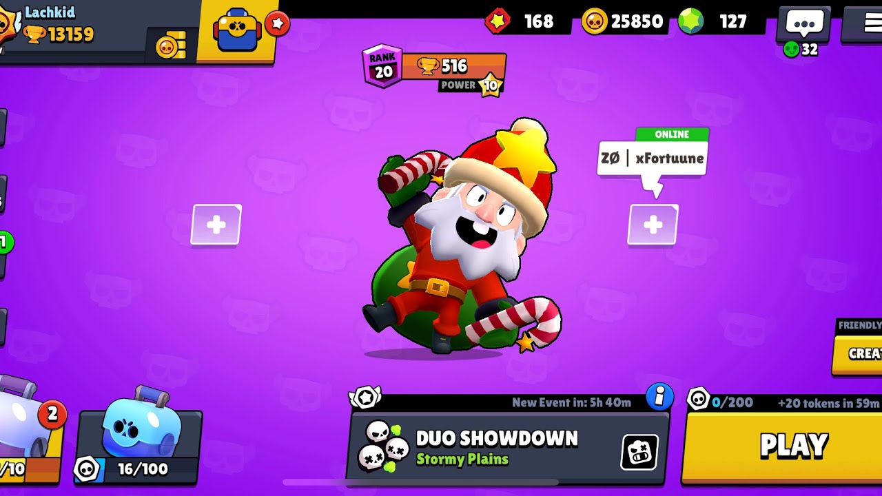 Santa Mike Jumps - Lachkid BrawlStars - YouTube