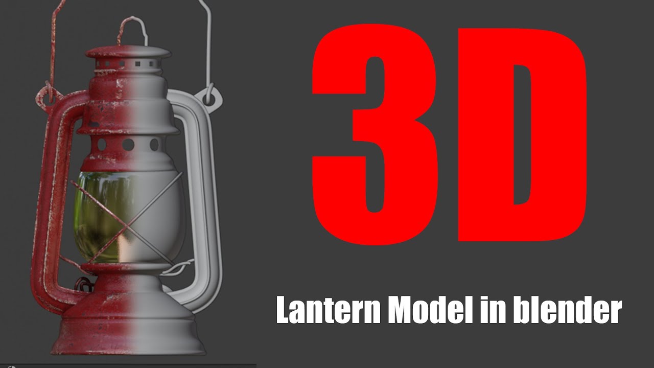 3D Old Lantern Modeling in Blender 3. - YouTube