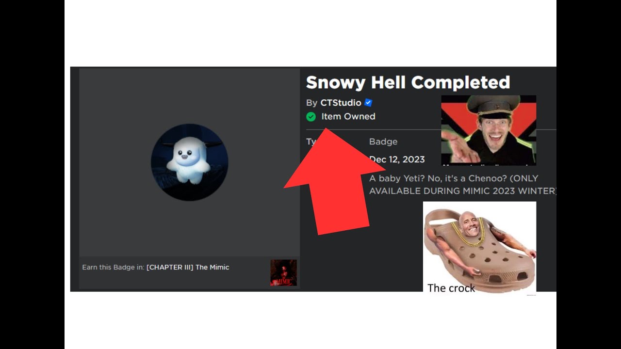 this video is for ppl who didnt had the snowy hell badge - YouTube