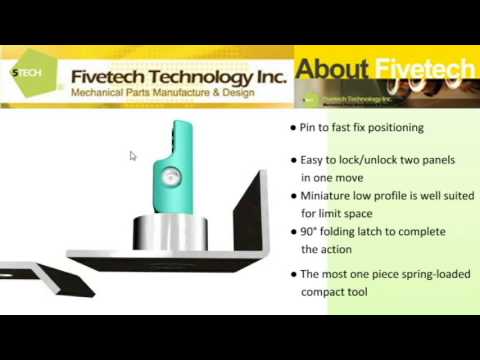 Fivetech Technology Inc._Mini Latch Plunger- Positioning in panel - YouTube