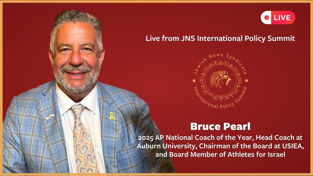 Coach Bruce Pearl addresses the JNS International Policy Summit ...