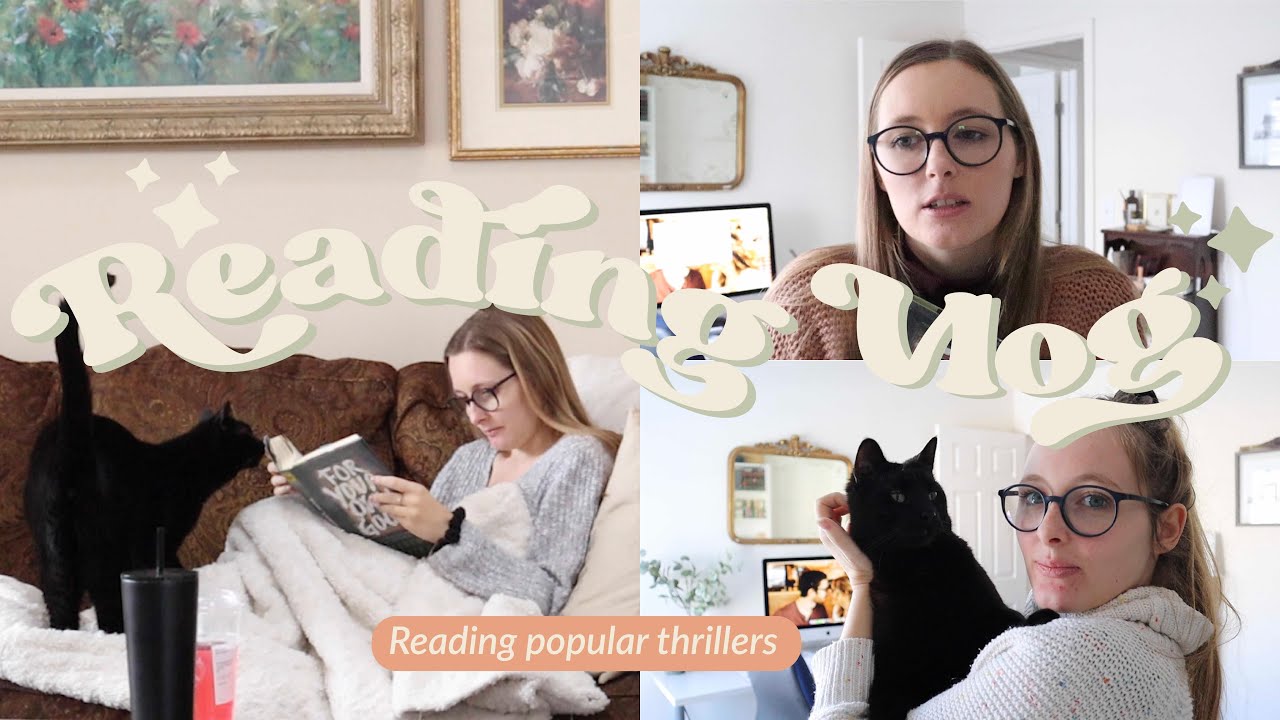 Weekly Reading Vlog | Reading popular thriller books - YouTube