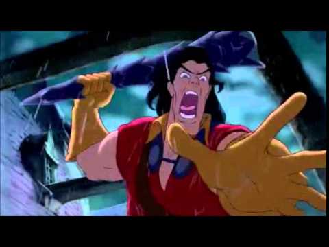 Goofy tells Gaston to shut up - YouTube