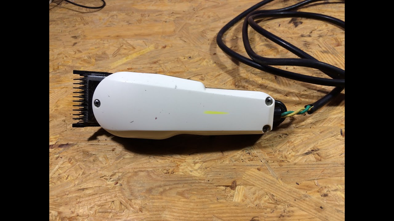 Repairing a shaving machine wire or cable in a better way than the new ...