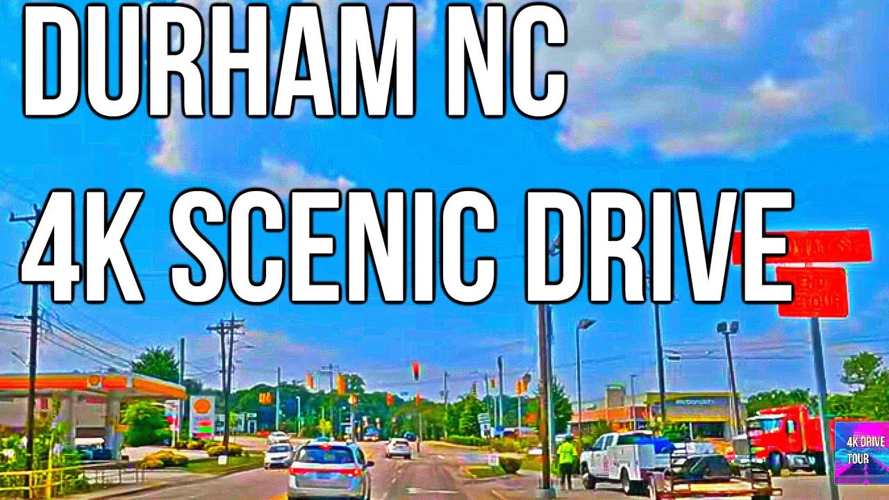 DURHAM NC - 4K SCENIC DRIVE - 4K DRIVE TOUR - YouTube
