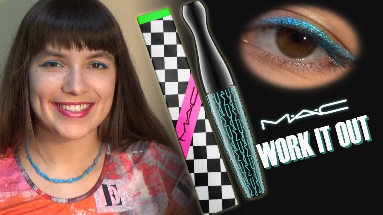 Mac Work It Out collection! Swatches and review for mascara in Sweaty ...