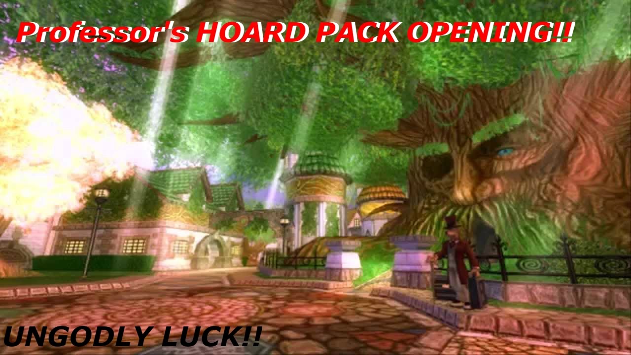 Wizard 101: BRAND NEW PROFESSORS HOARD PACK | NEW Headmasters Staff ...