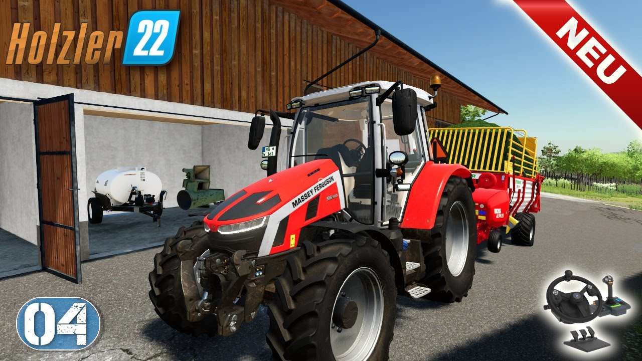 Holzer TerraLifePlus 🚜 LS22 🐄 #04 👨‍🌾 neue Map | PC | deutsch - YouTube