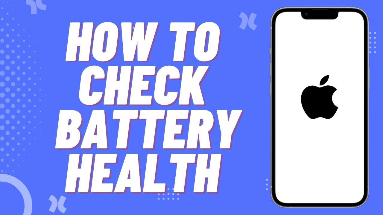 How to Check the REAL Battery Health of your iPhone? - YouTube