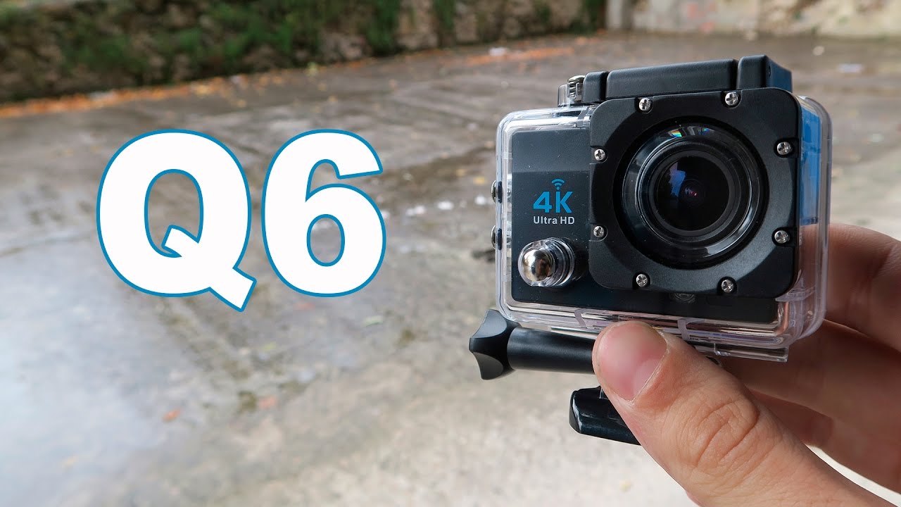 Q6, una cámara de acción "4K" por 43€ ¿merece la pena? - YouTube