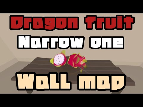 Narrow one Wall map secret fruit ! #13 #narrowone - YouTube