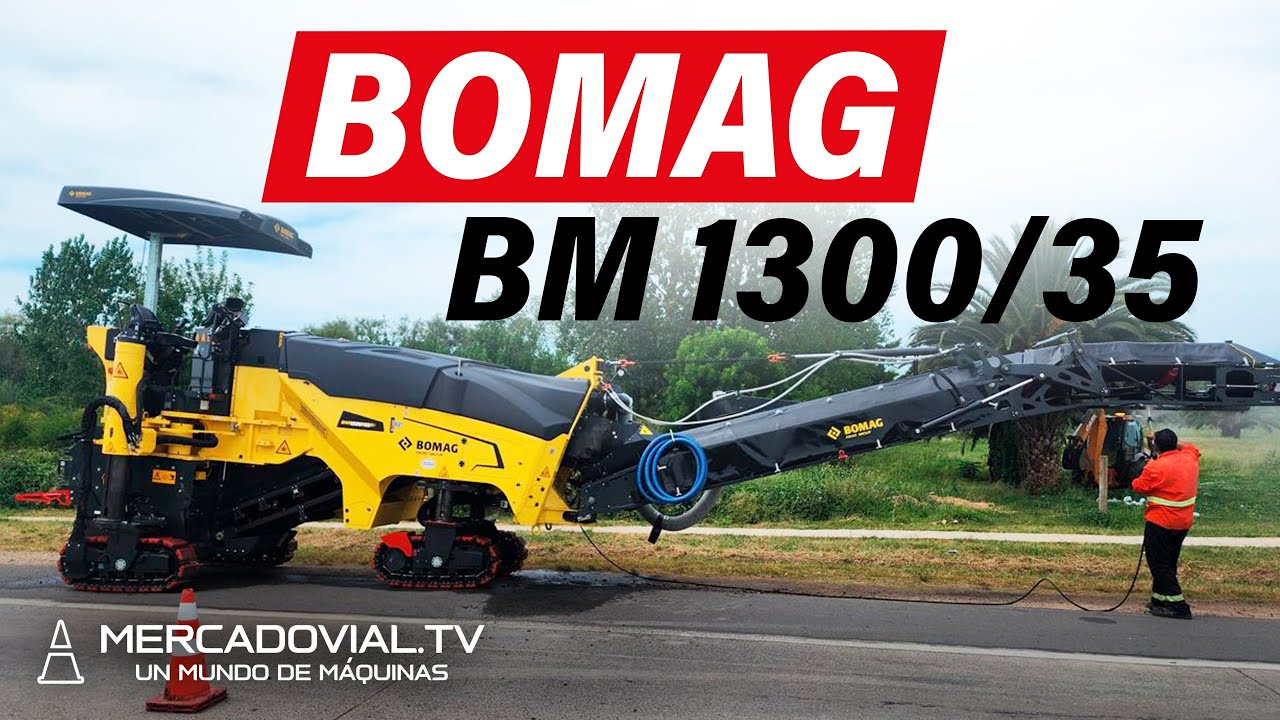 [BOMAG] Fresadora Compacta BM 1300/35 1.300 mm ancho de fresado - 21 tn | Corporación de ...