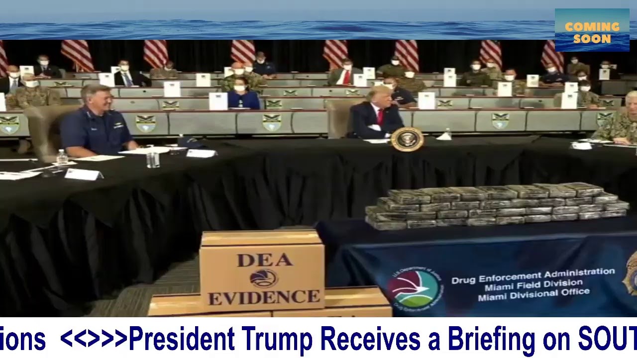 President Trump Receives a Briefing on SOUTHCOM Enhanced ...