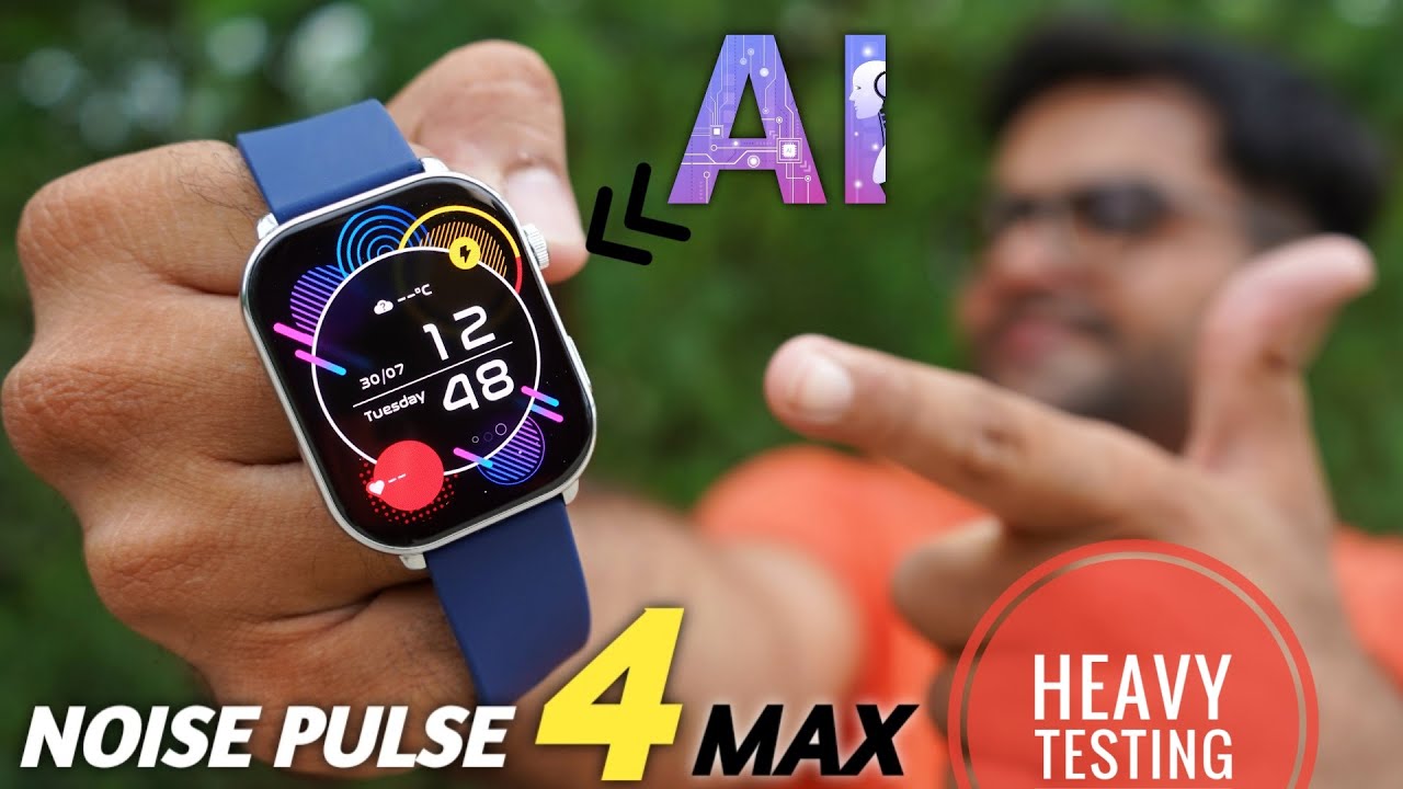 Noise Pulse 4 Max: AI-Powered Smartwatch with Amazing Features ⚡⚡ Heavy ...