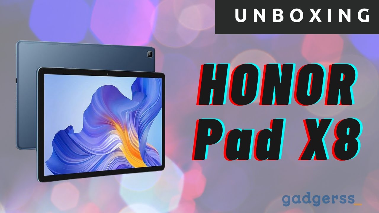 Unboxing de la HONOR Pad X8 - YouTube