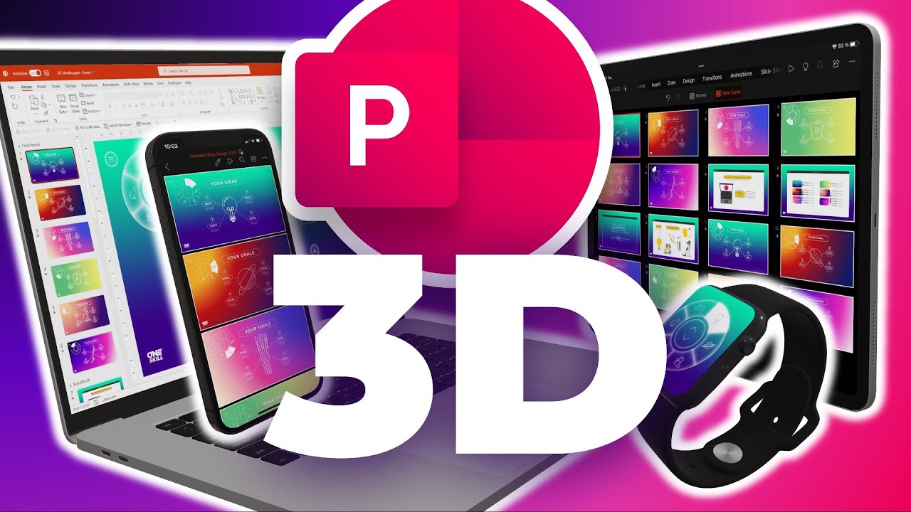 3D Laptop With Your Image 🔥PowerPoint Tutorial🔥 - YouTube