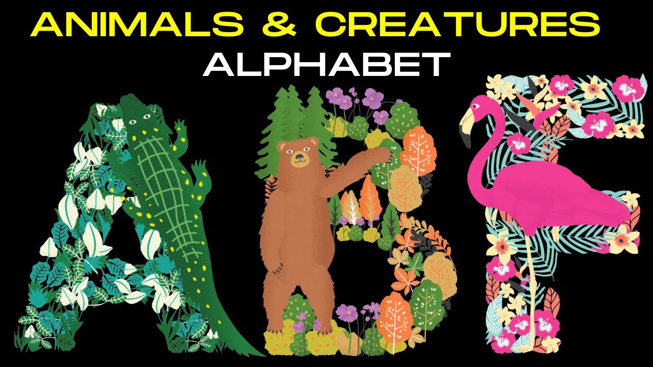 Animal Alphabet Rock | ABC for Kids | Learning the Letters and English ...
